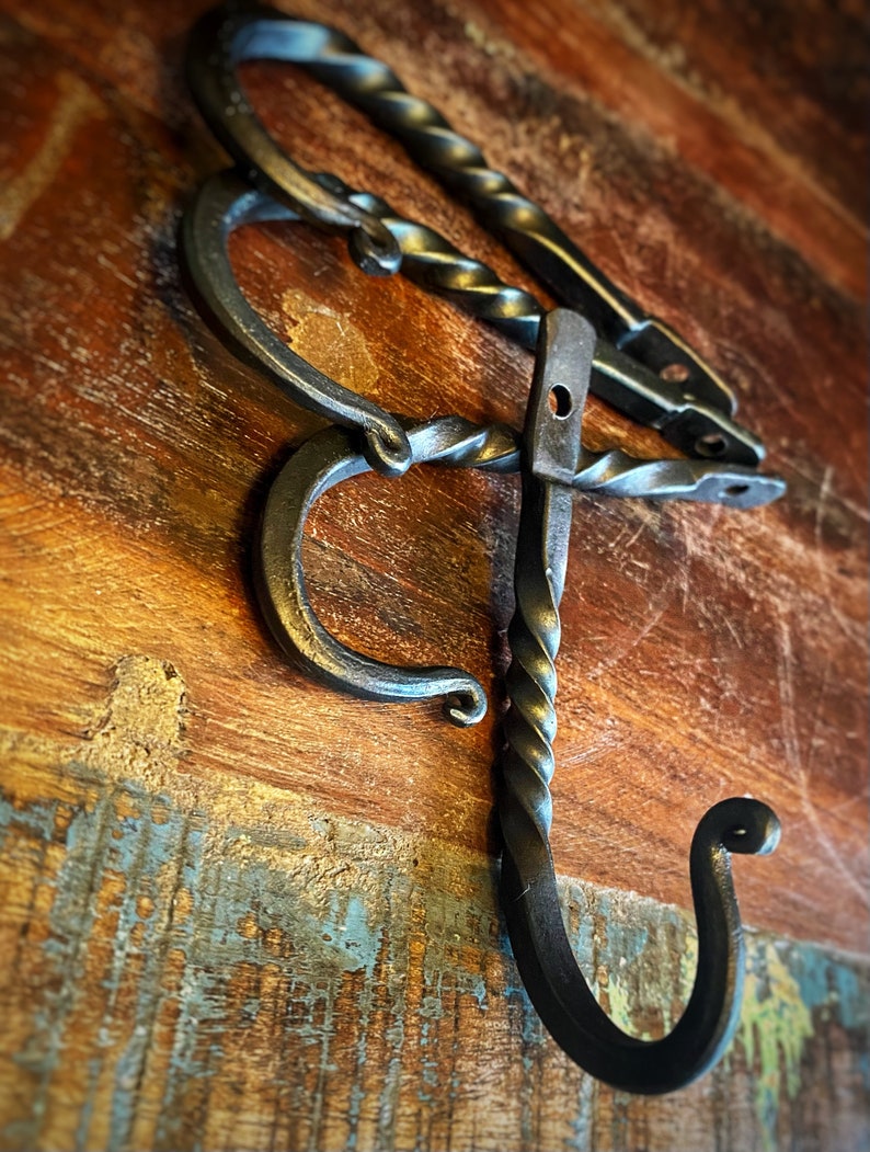 Hand Forged J Hooks - Etsy