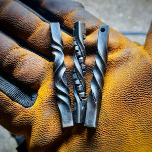 Forged Steel Keychain - Etsy