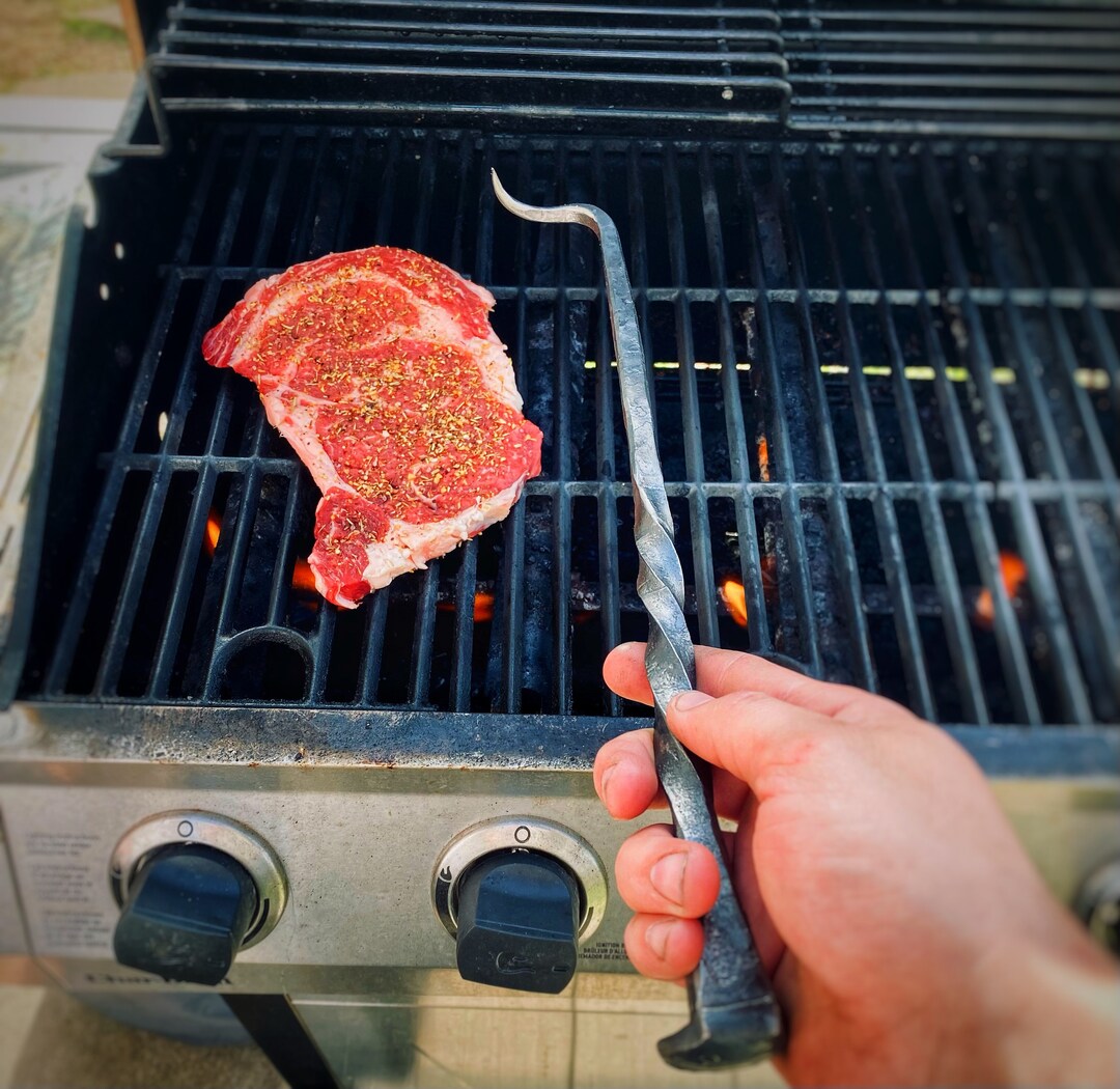 Rail Road Spike Steak Turner - Etsy