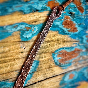 Copper Bookmark - Hand Forged - Etsy