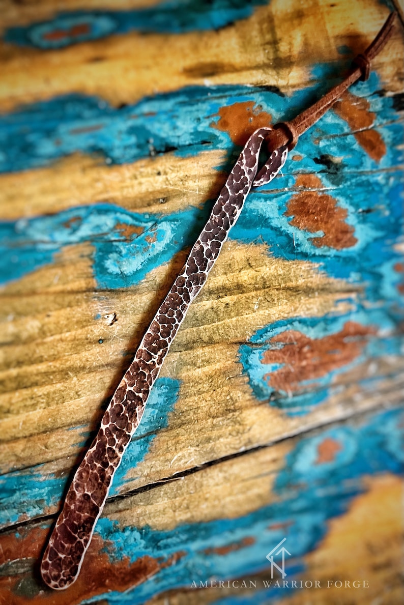 Copper Bookmark Hand Forged - Etsy