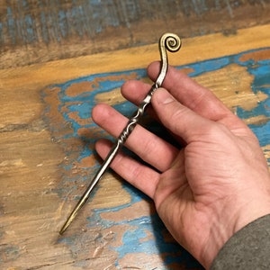 Hand Forged Hair Pin - Etsy