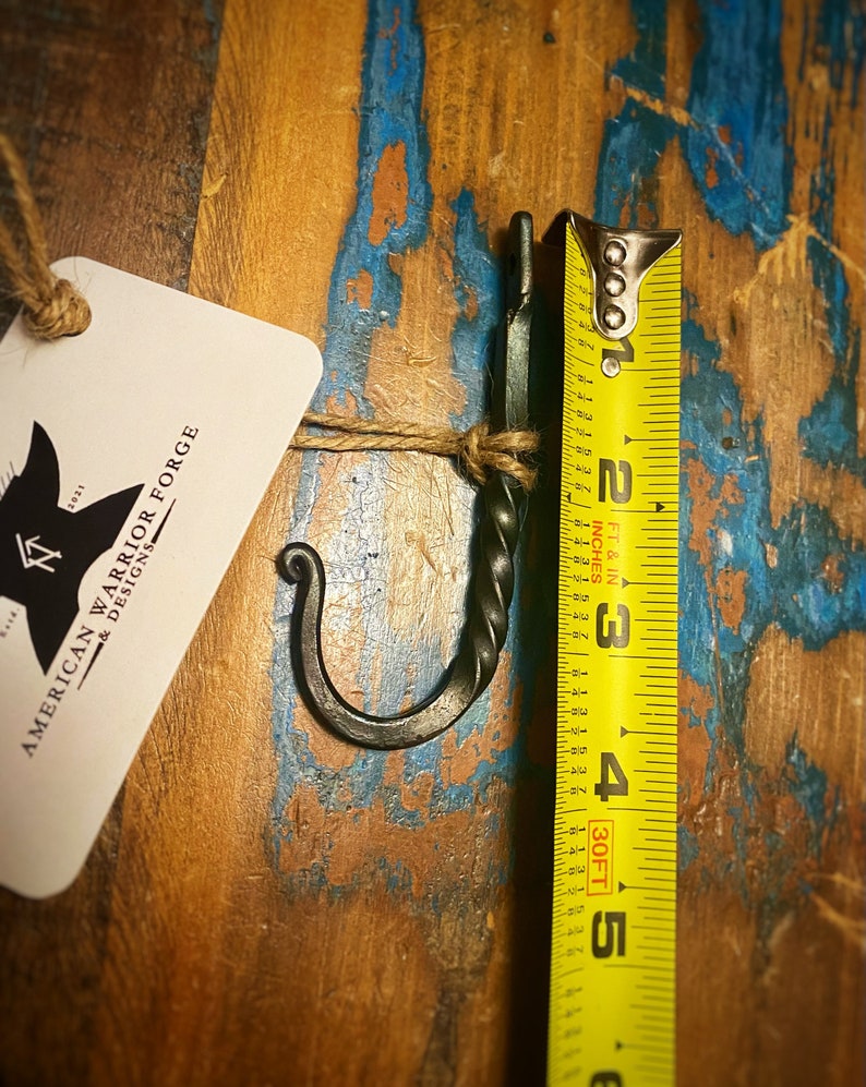 Hand Forged “J” Hooks - Etsy