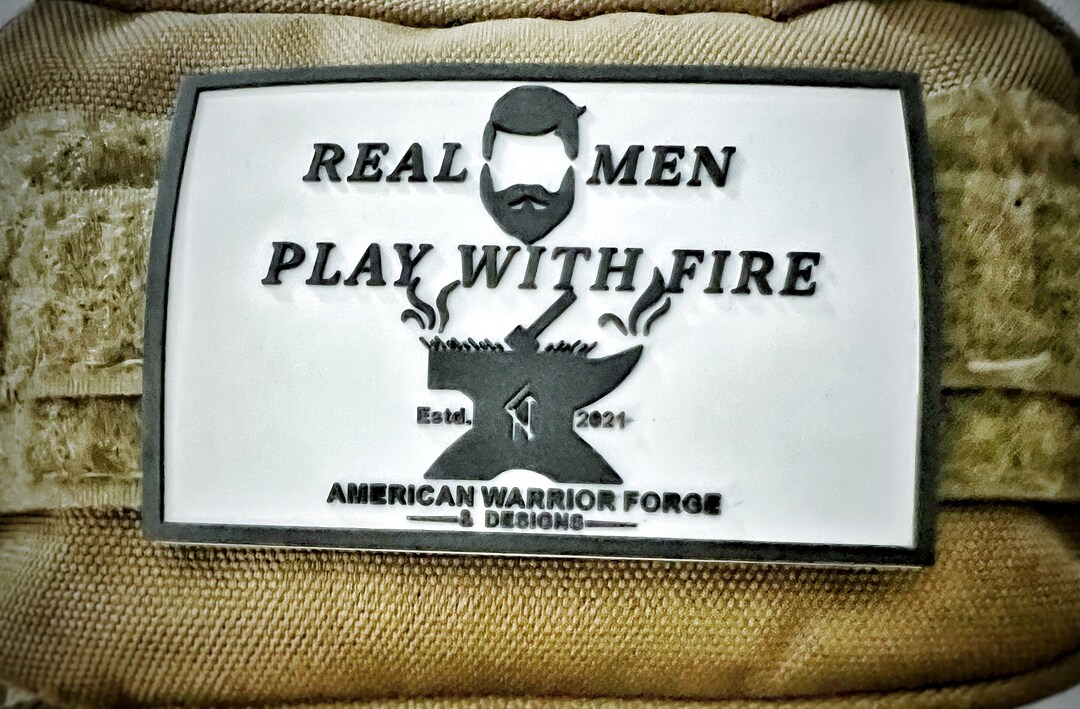 Blacksmithing Hook-n-loop Morale Patch - Etsy