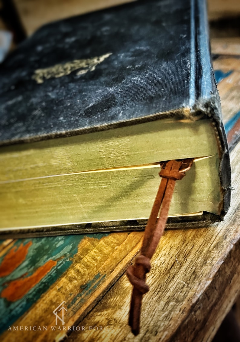 Copper Bookmark Hand Forged - Etsy