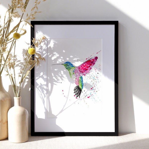 Hummingbird Print - Etsy