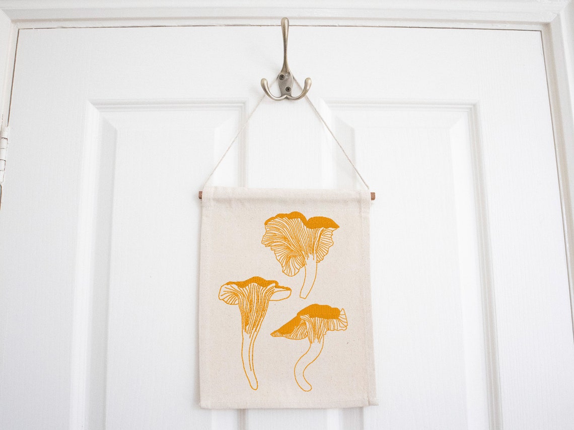 Chanterelle Mushroom Machine Embroidery Designs - Foraging Mushrooms - Etsy
