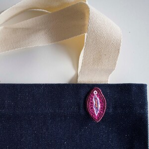Feminist Vulva Patch Design, Pro-choice Machine Embroidery - Etsy