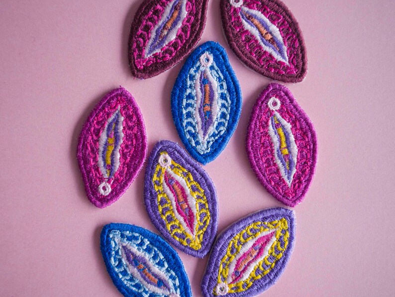 Feminist Vulva Patch Design, Pro-choice Machine Embroidery - Etsy