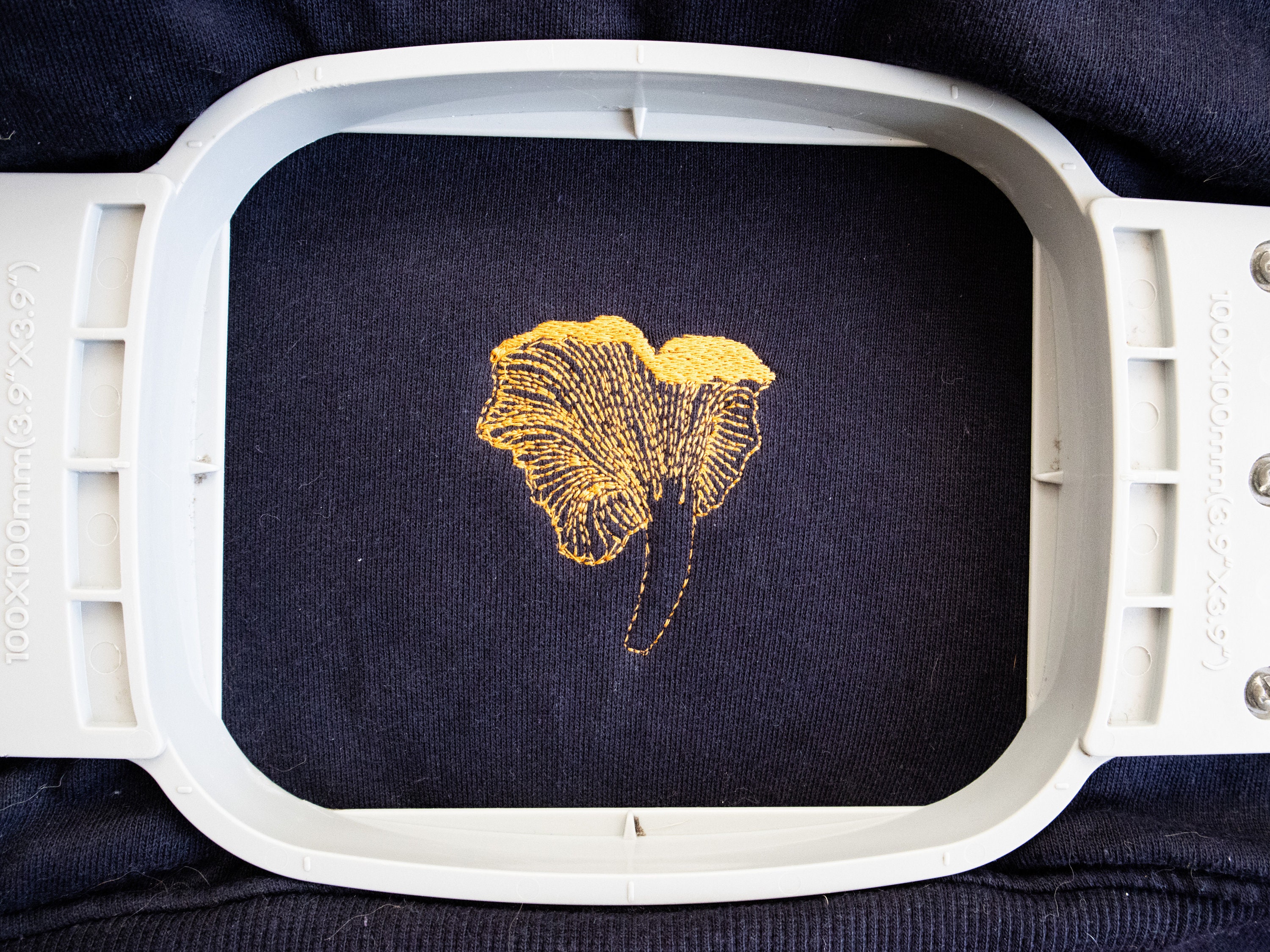 Chanterelle Mushroom Machine Embroidery Designs - Foraging Mushrooms - Etsy