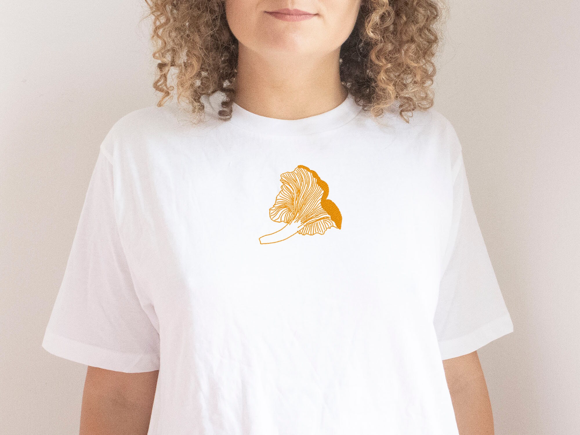 Chanterelle Mushroom Machine Embroidery Designs Foraging - Etsy