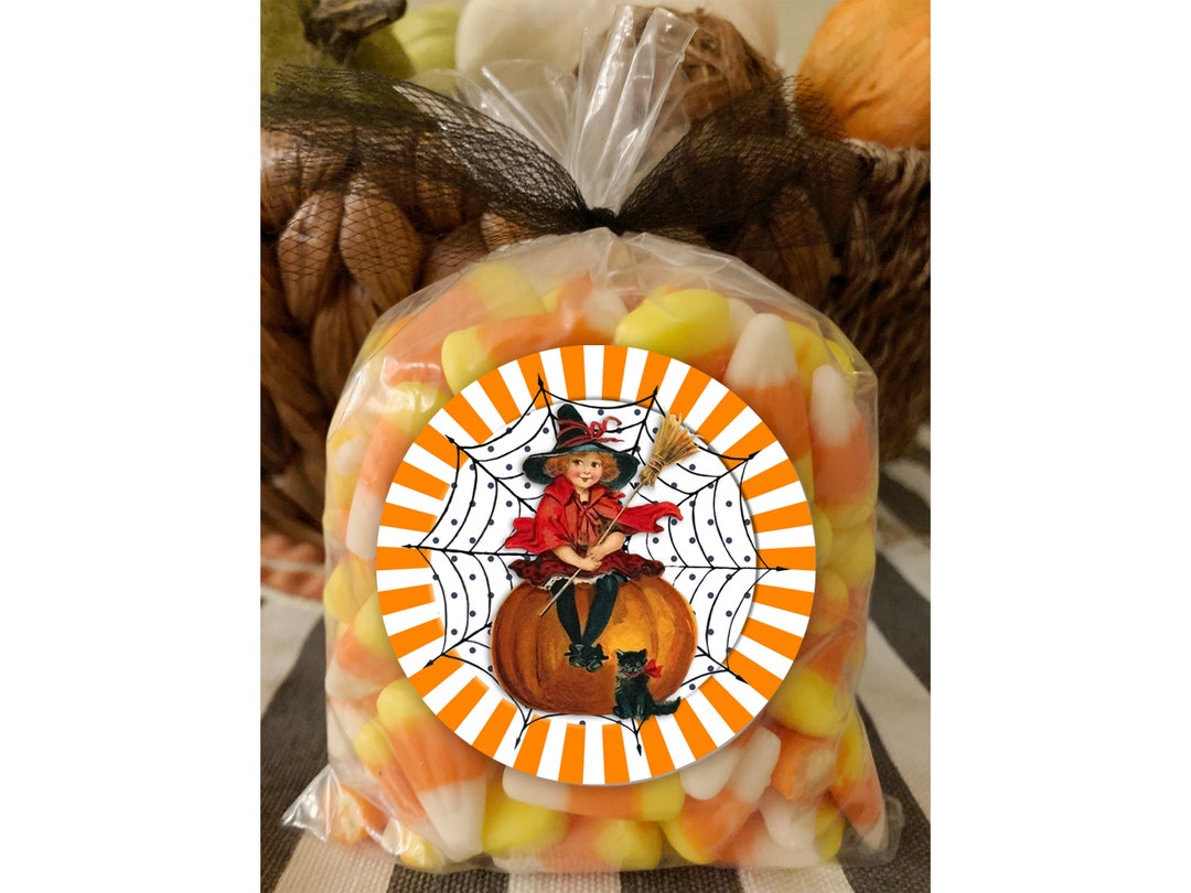 Halloween, Treat Bag, Stickers, Party Supplies, Halloween Stickers ...