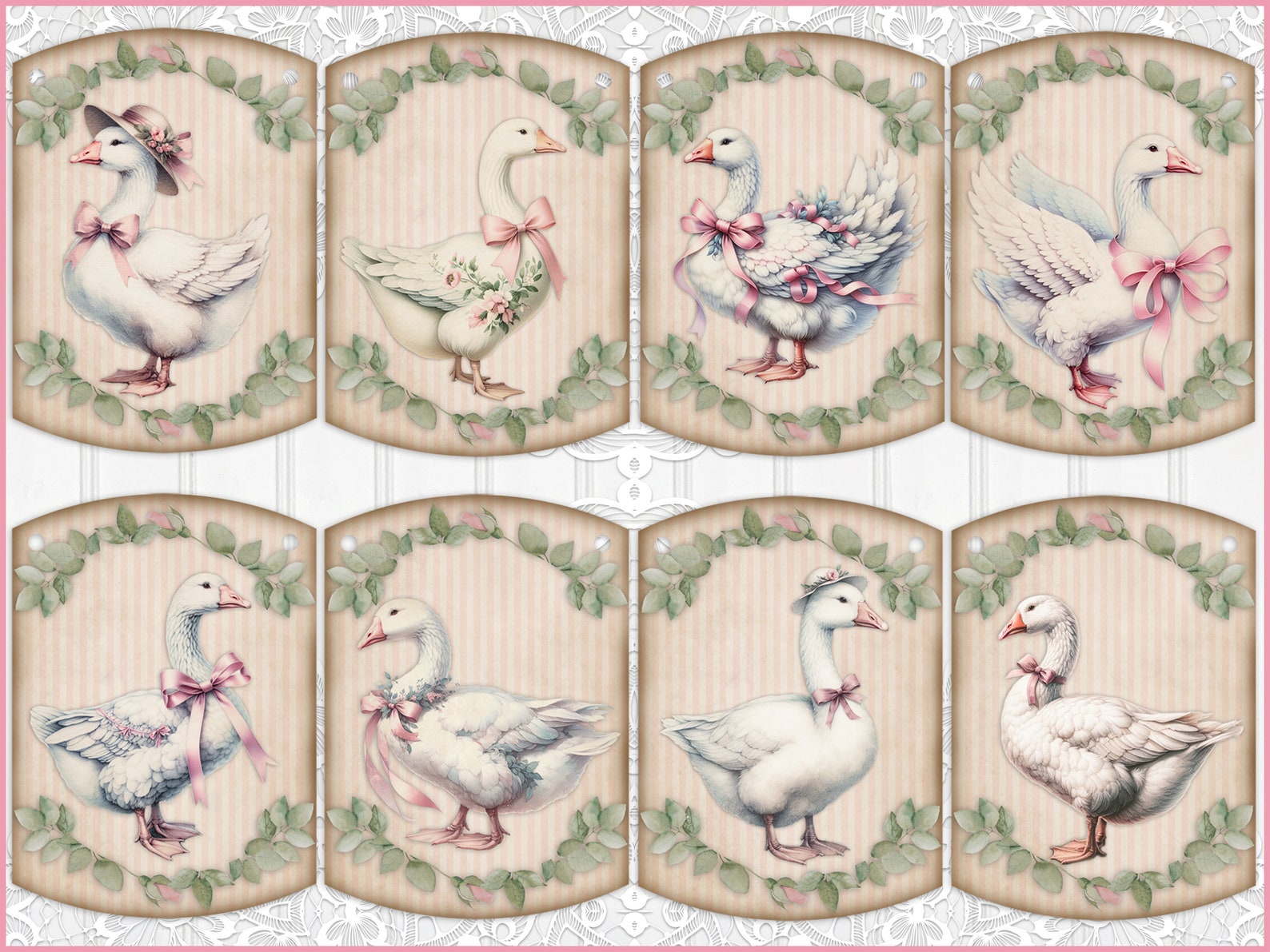 Goose Banner, Garland, Goose Bunting, Party Decor - Etsy