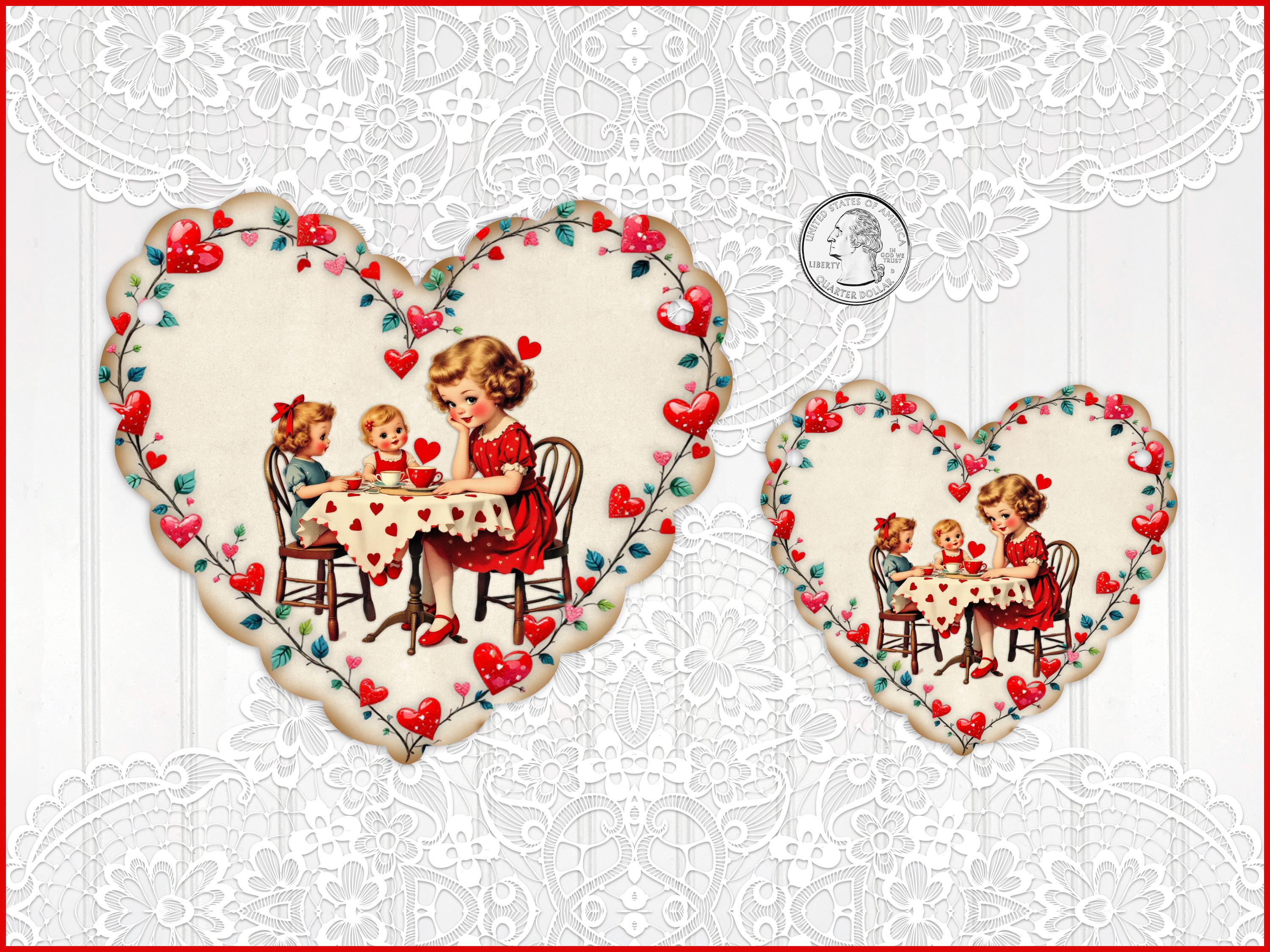 Retro Style Valentine's Day Banner, Valentine Garland, Valentine ...
