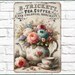 Vintage Style Kitchen Sign, Teacups, Tea Sign, Kitchen Decor, Metal ...