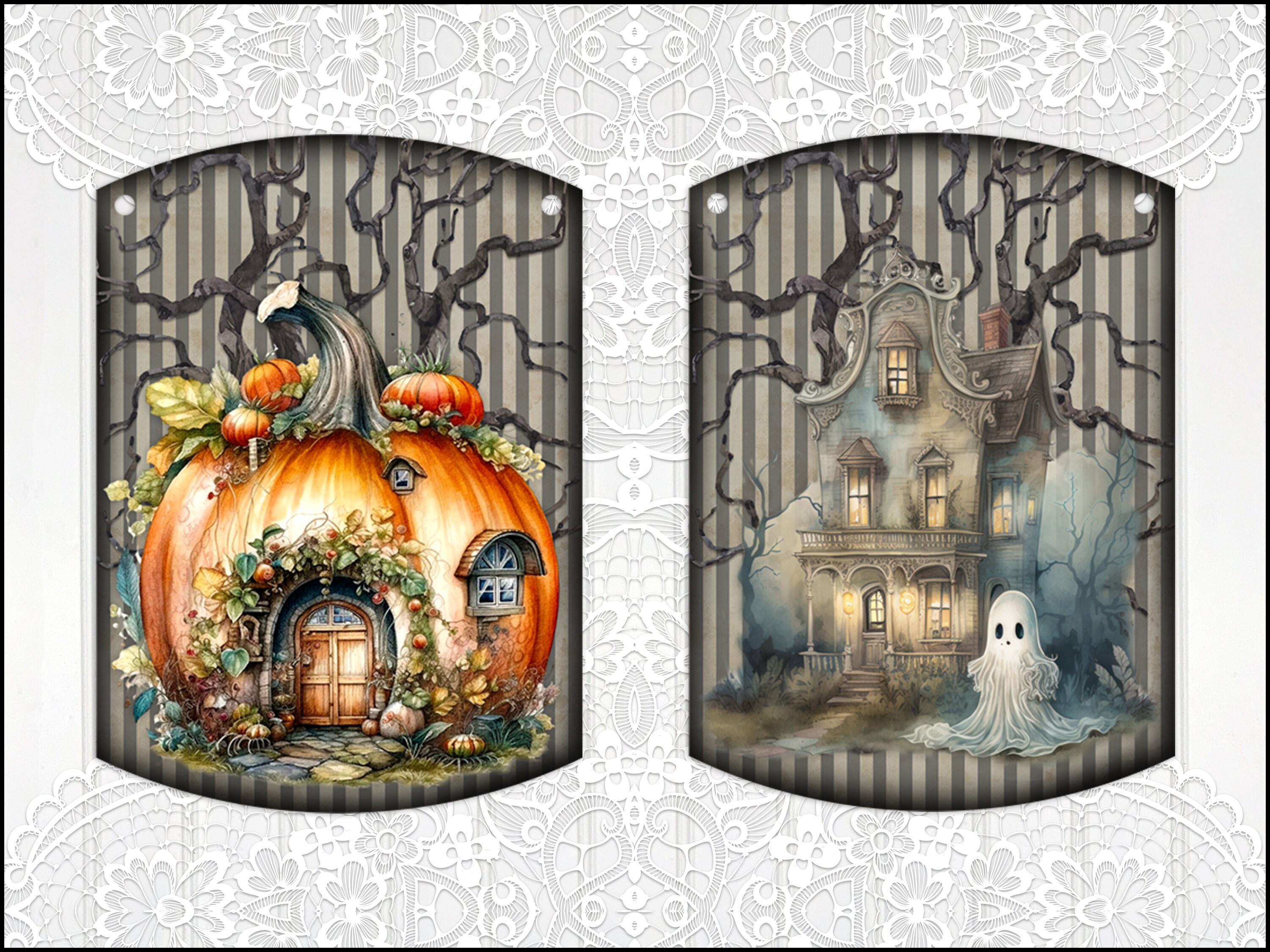 Halloween Banner, Garland, Halloween Bunting, Halloween Decor, Party ...