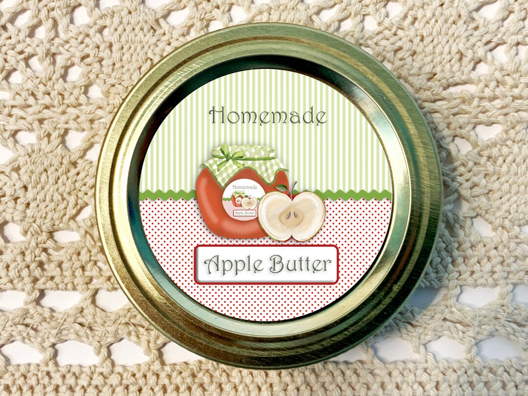 Canning Labels, Apple Butter Labels, Mason Jar Labels, Cooking Labels ...