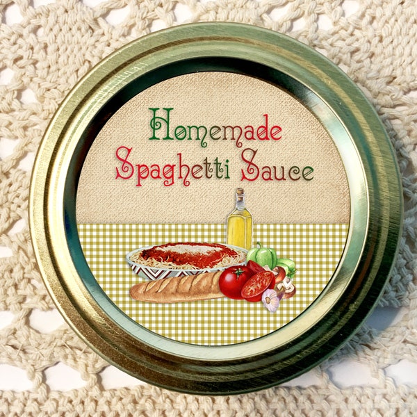 Spaghetti Sauce Stickers - Etsy