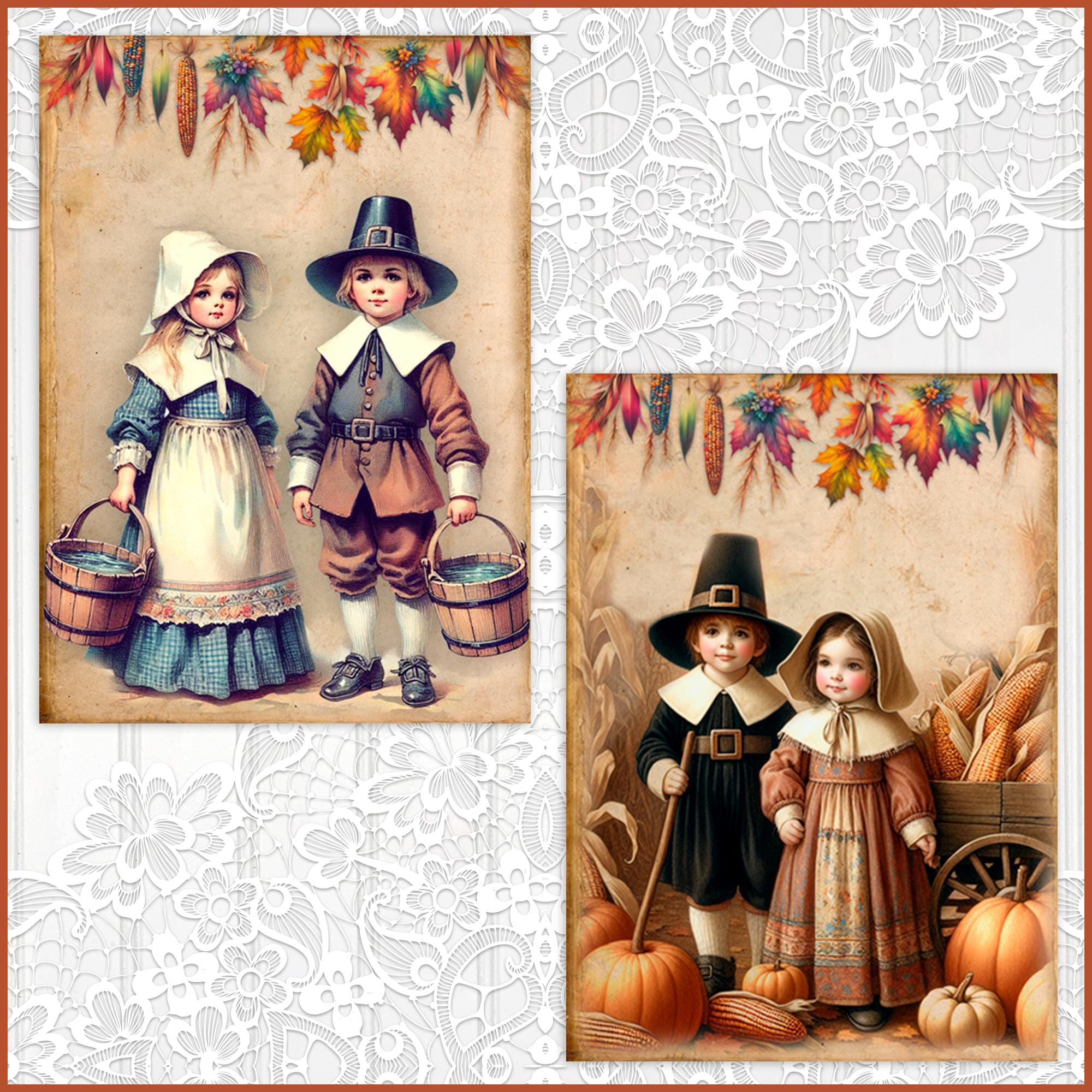 Fall ATC Cards, Thanksgiving ATC Cards, Tags, Scrapbook Supplies, Junk ...