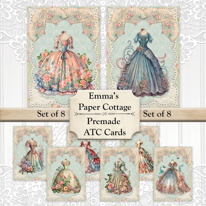 Vintage Style, Victorian Women, Atc Cards, Tags, Scrapbook Supplies ...