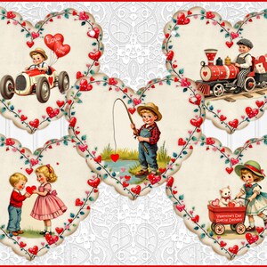 Retro Style Valentine's Day Banner, Valentine Garland, Valentine ...