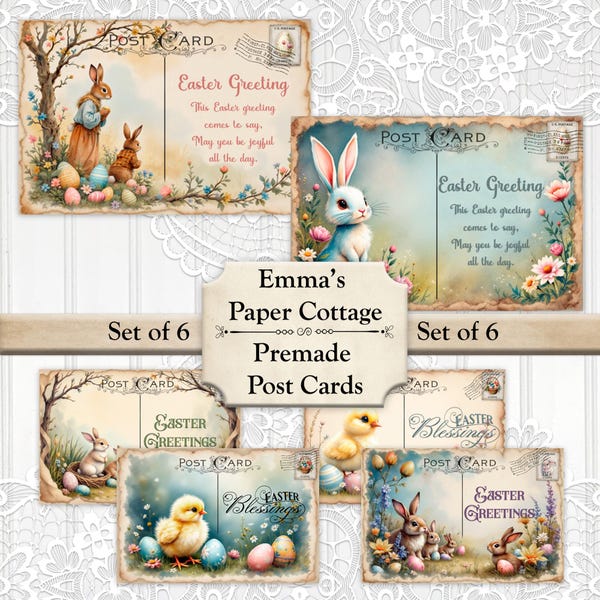 Easter Greetings - Etsy