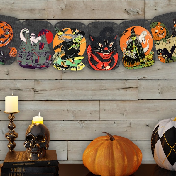 Halloween Banner - Etsy
