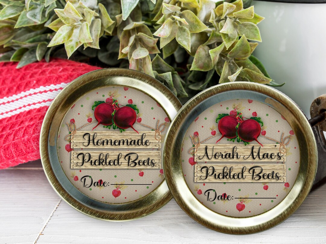 Canning Labels, Pickled Beets, Labels, Mason Jar Labels, Jar Labels ...