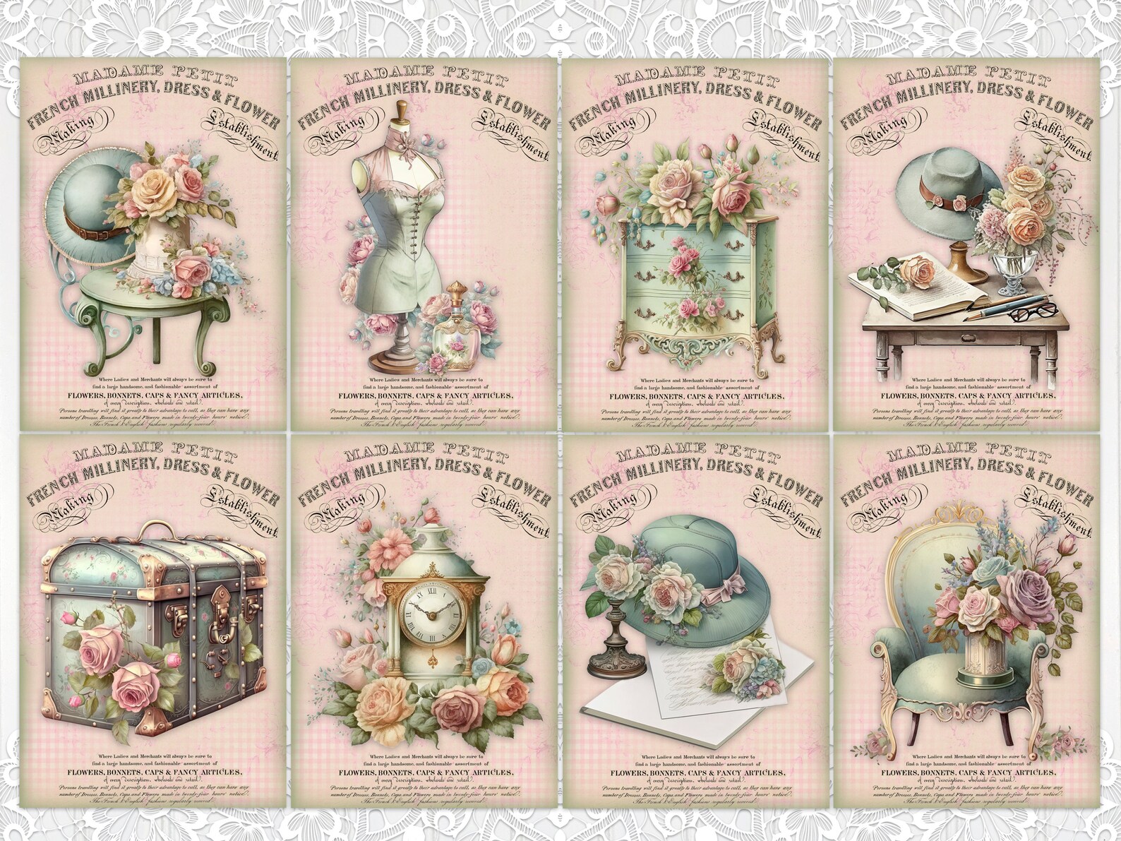Vintage Ad Style, Atc Cards, Tags, Scrapbook Supplies, Junk Journaling ...