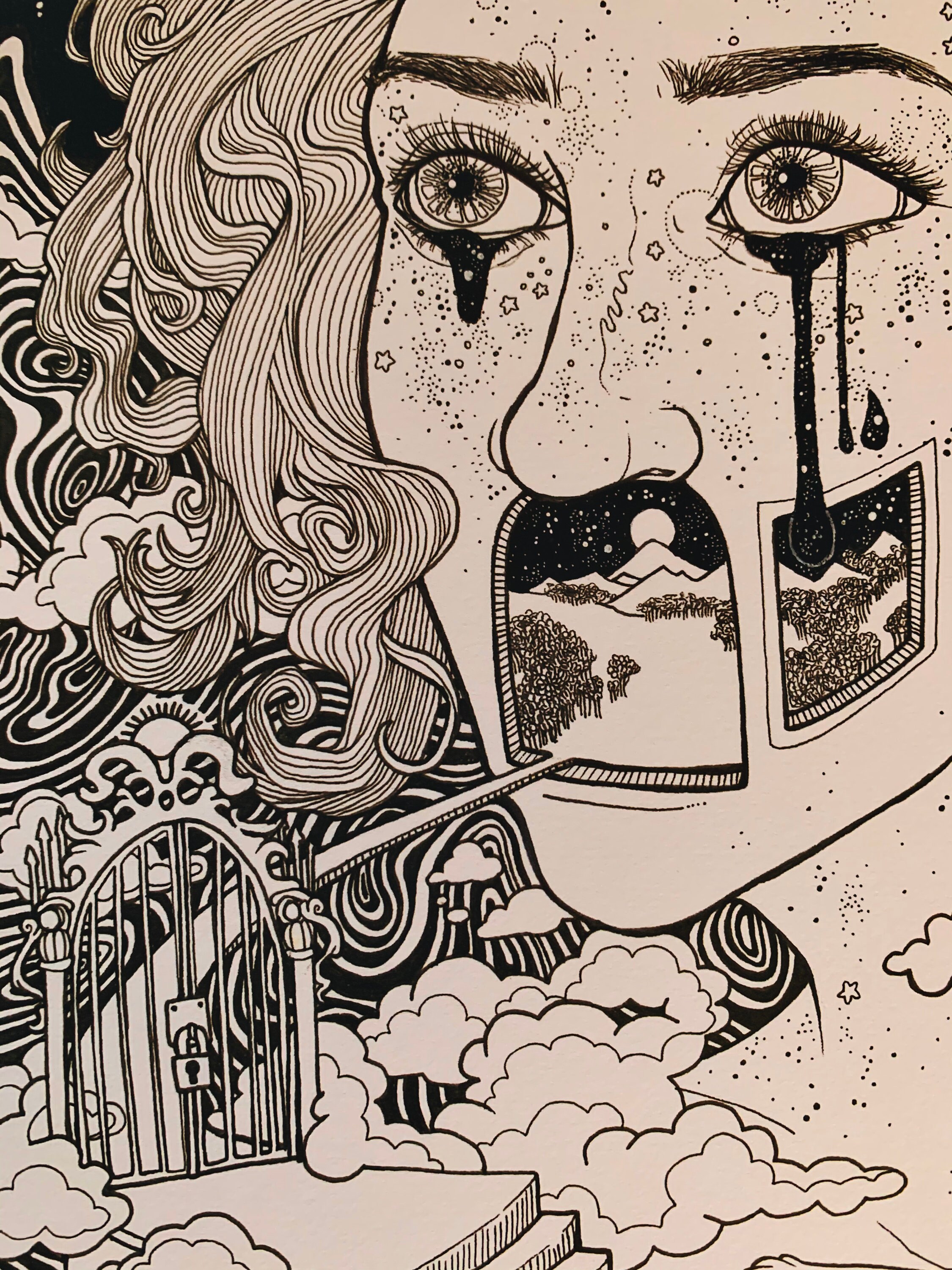 TRAPPED SOUL print | Etsy