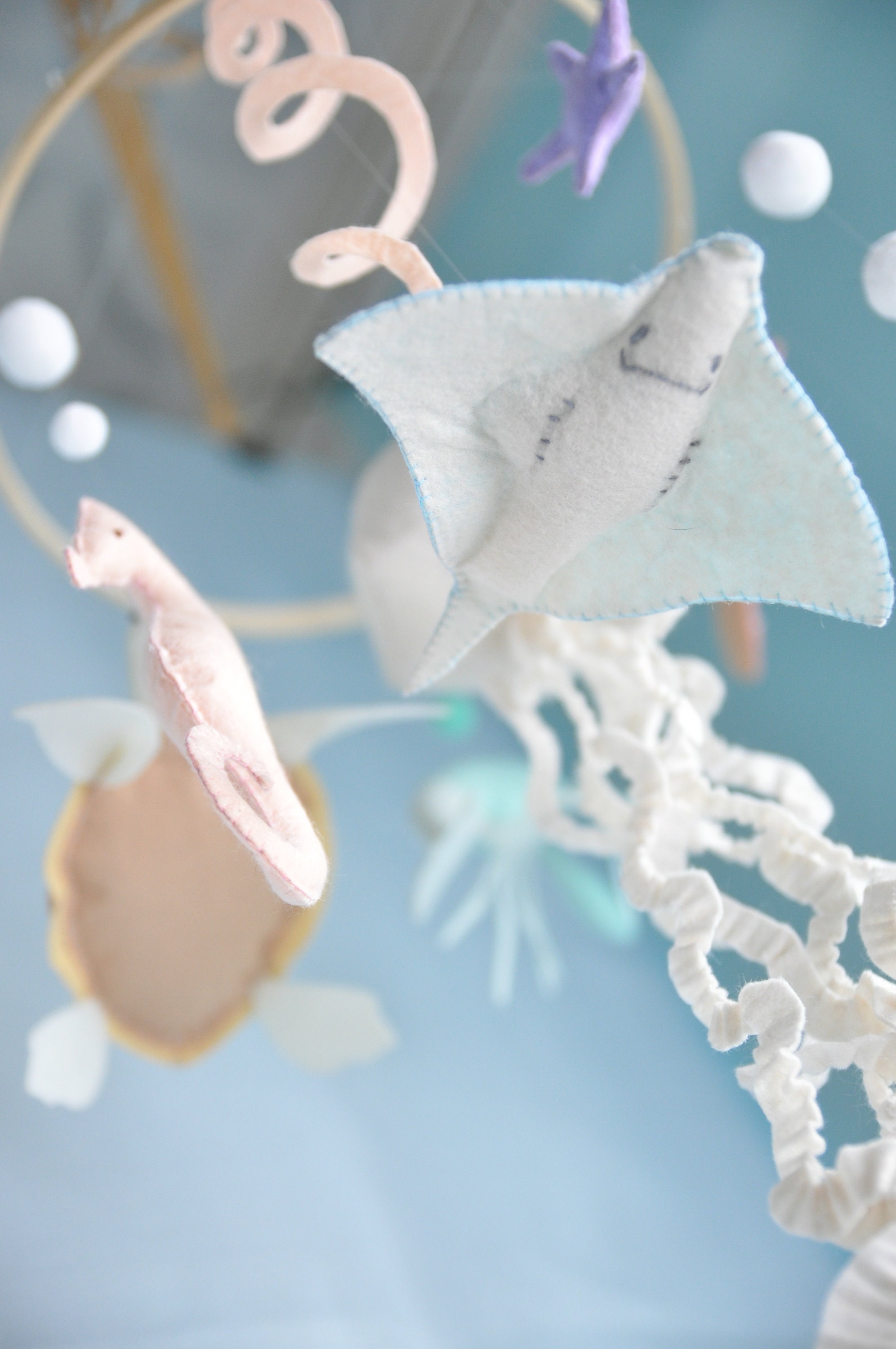 Sea Mobilesailfish Crib Mobileocean Theme Crib Mobilepregnancy Giftbaby ...