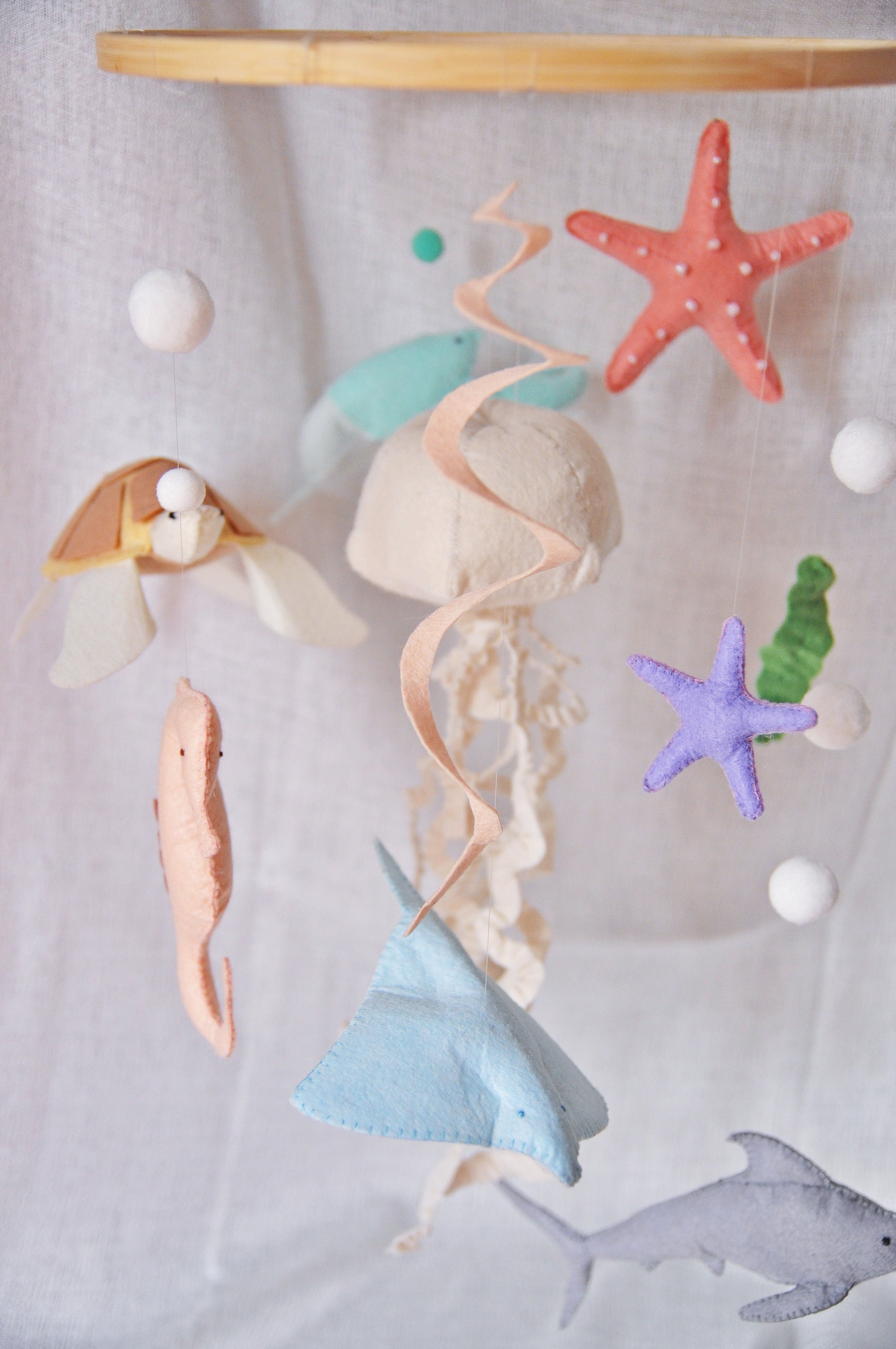 Sea Mobilesailfish Crib Mobileocean Theme Crib Mobilepregnancy Giftbaby ...