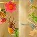 Neutral Insect Crib Mobile - Montessori Baby Nursery Decor With Felt ...