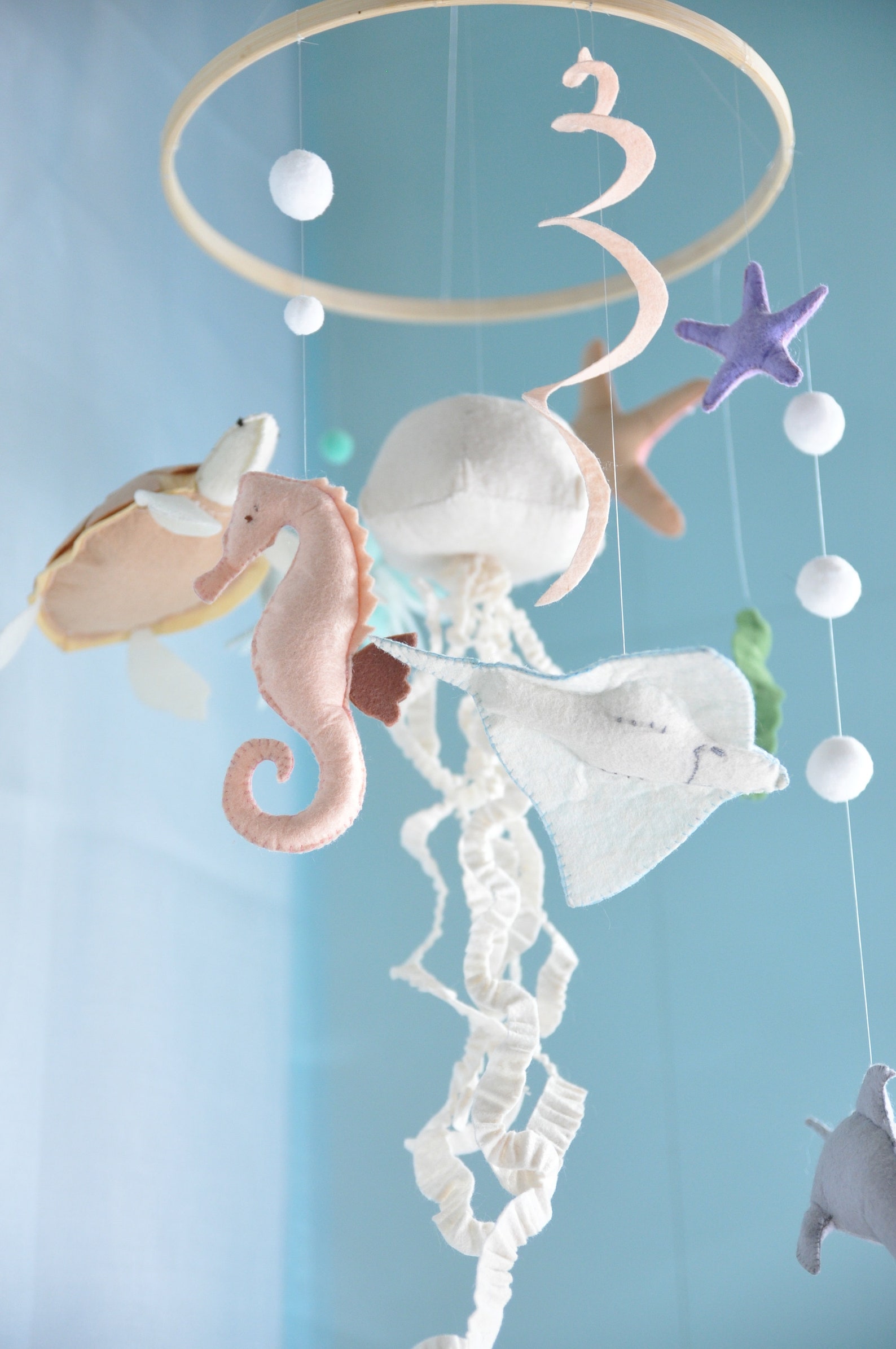 Sea Mobilesailfish Crib Mobileocean Theme Crib Mobilepregnancy Giftbaby ...