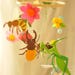 Neutral Insect Crib Mobile - Montessori Baby Nursery Decor With Felt ...