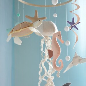 Sea Mobile，sailfish Crib Mobile，ocean Theme Crib Mobile，pregnancy Gift ...