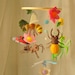 Neutral Insect Crib Mobile - Montessori Baby Nursery Decor With Felt ...