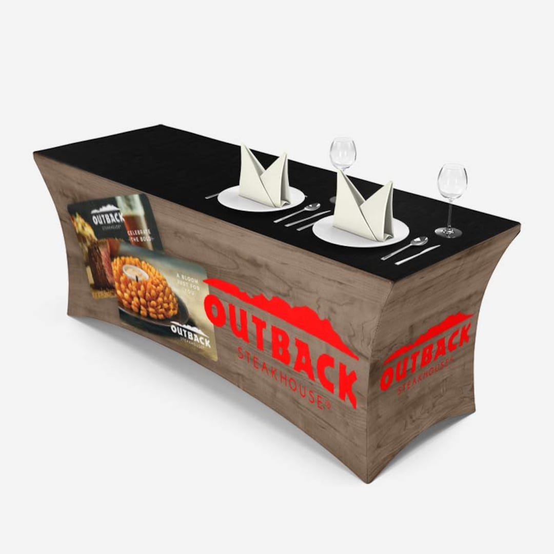 Premium Handmade Custom Table Cover Stretch Fully Customizable, Dye ...