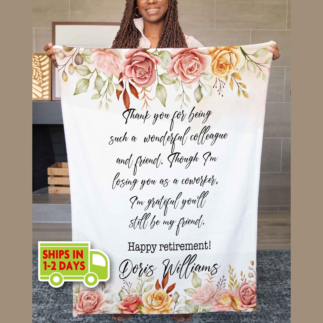 Personalized Retirement Gifts for Women, Custom Retirement Gifts for ...