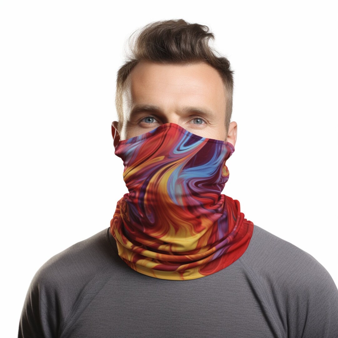 Custom Neck Gaiter with your logo any logo or image full color printing ...