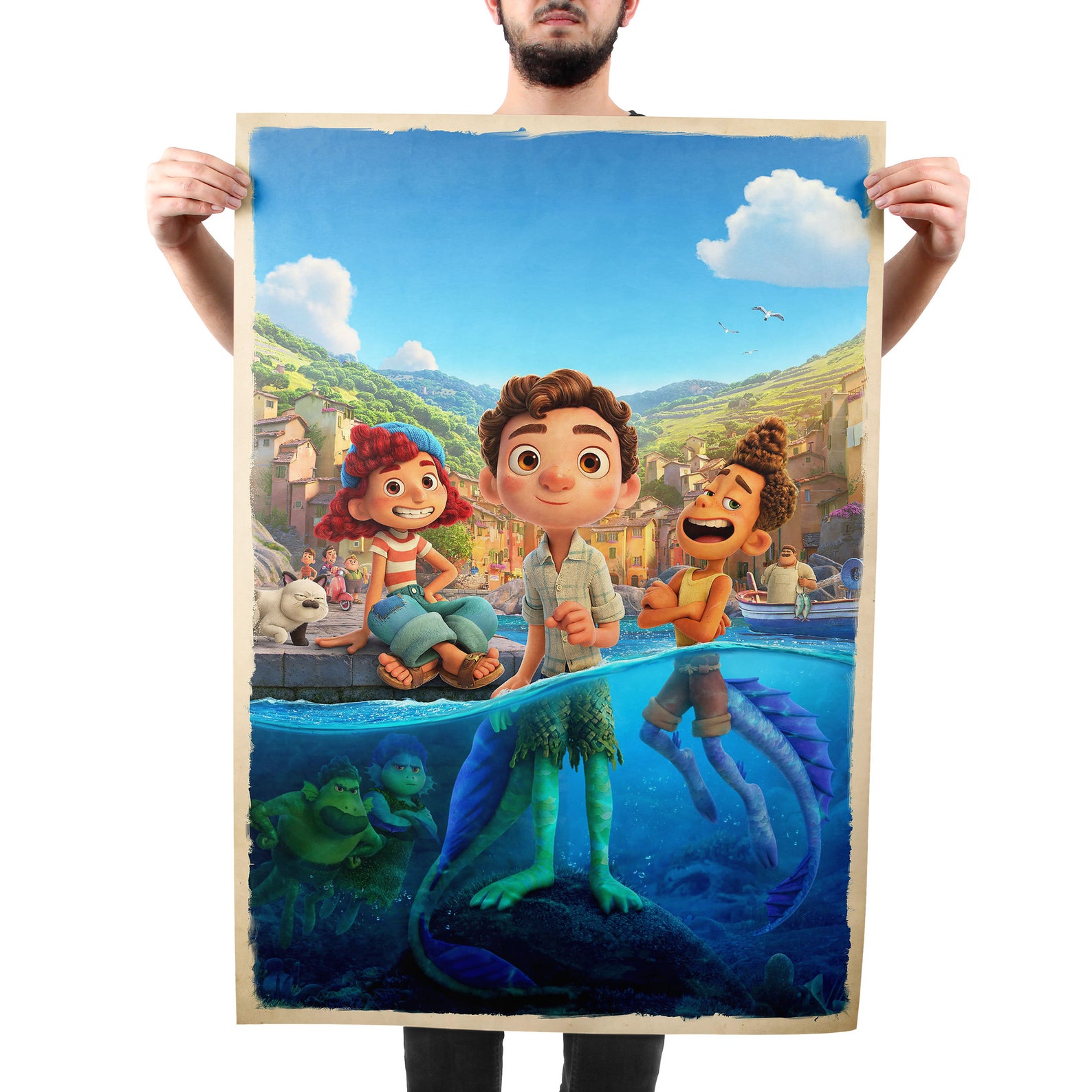 Luca Movie Poster Quality Glossy Print Photo Wall Art Movie - Etsy