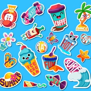 Custom die cut stickers 3x3 custom sticker 3x3 inch | Etsy