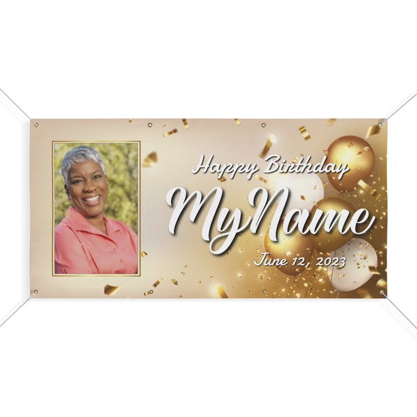 Birthday Banner Personalized - Etsy
