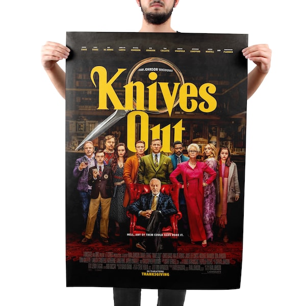 Knives Out Movie Art - Etsy