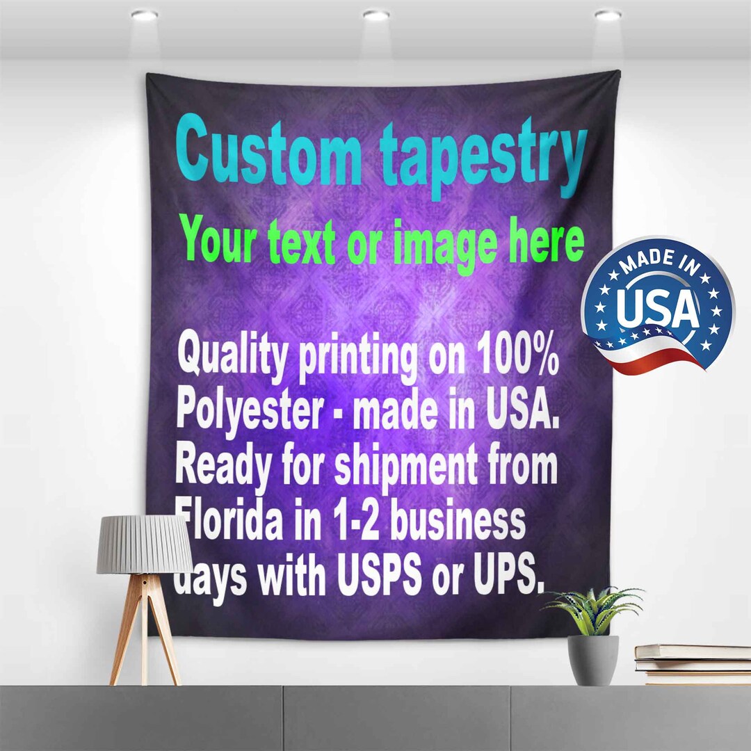 Custom Tapestry From Photo, Custom Wall Tapestry, Custom Wall Tapestry ...