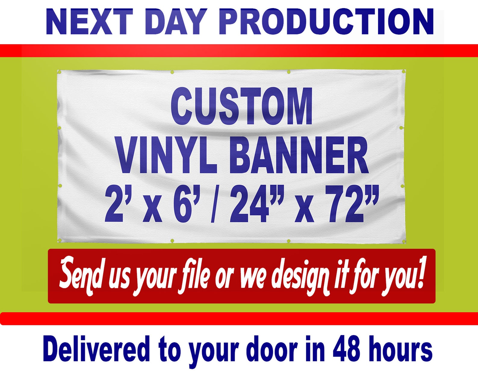 Custom Banner Print Overnight Vinyl Printing & Shipping - Etsy