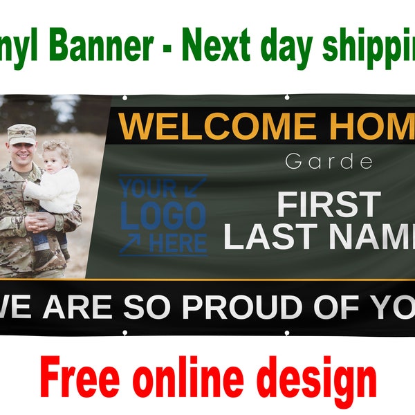 Welcome Home Banner - Etsy