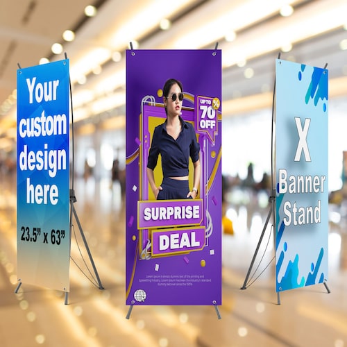 Custom X-stand Banners - Etsy
