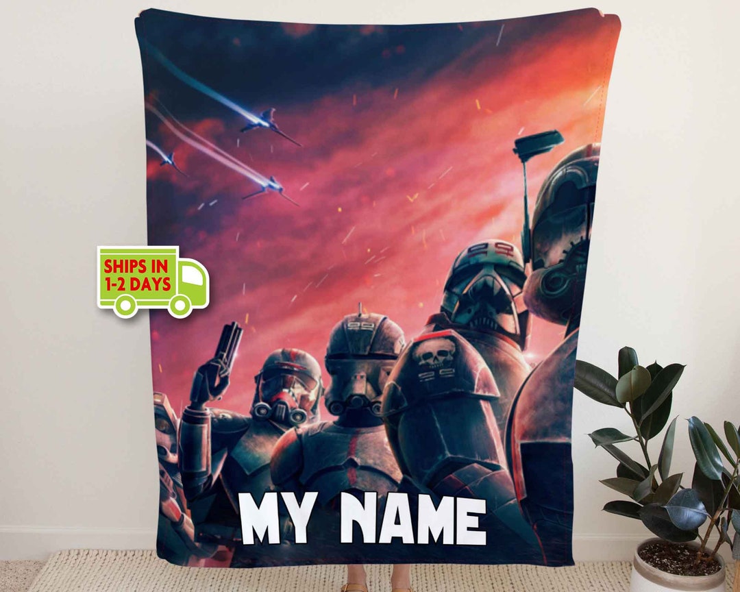 The Bad Batch Blanket Personalized With Your Name Custom Print - Etsy