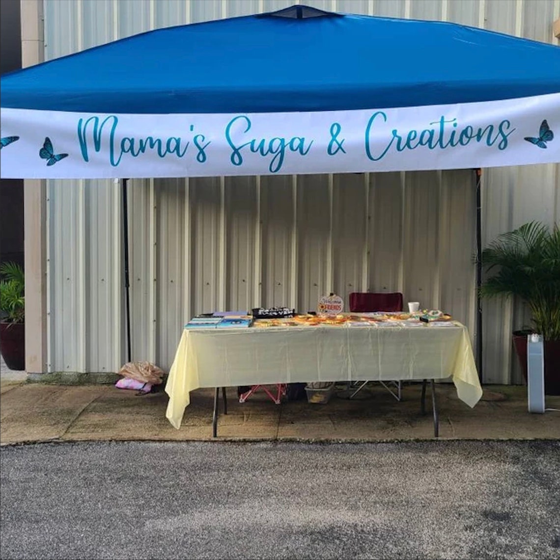 Valance Tent Banner Free Online Design Full Color Custom - Etsy